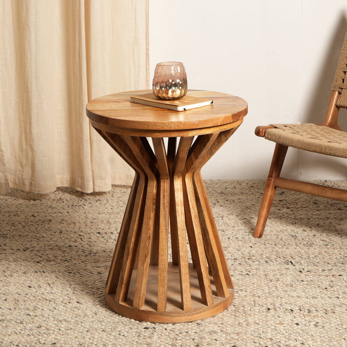 Rust/Blue Jute Braided Table Runner 14x72 in – Handcrafted Eco-Friendl ...